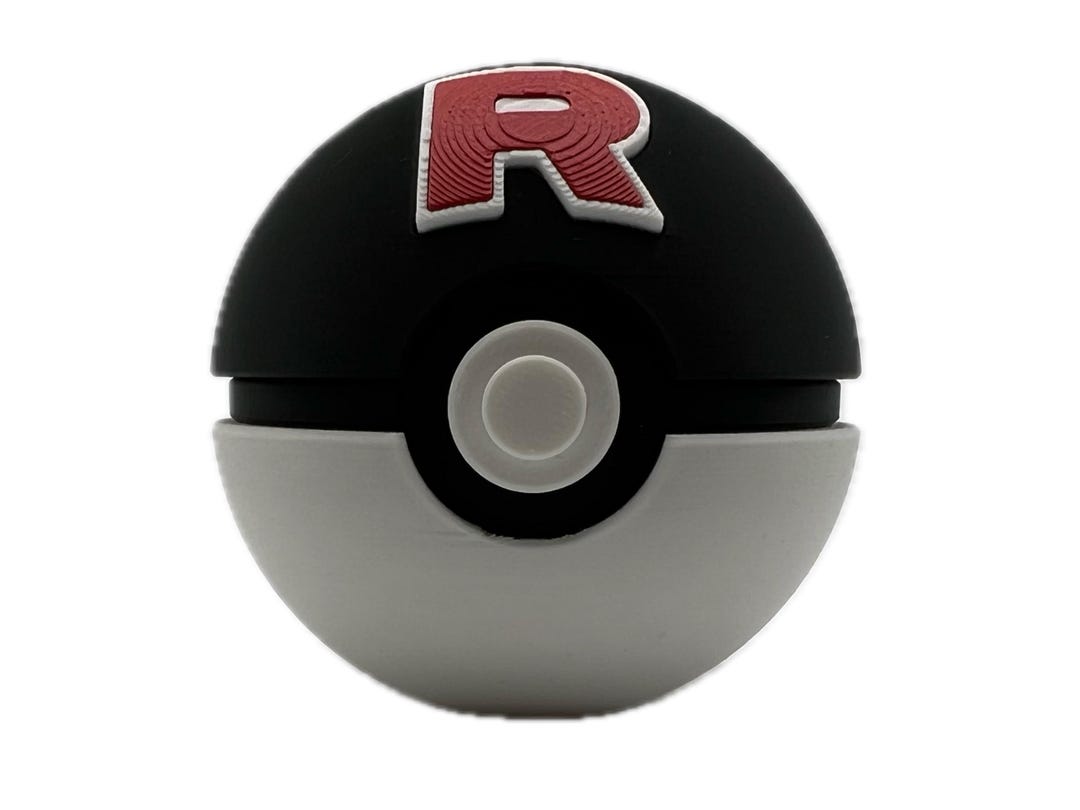 Buy 3d-printed Team Rocket Ball Pokéball - Perfect for Collectors and ...