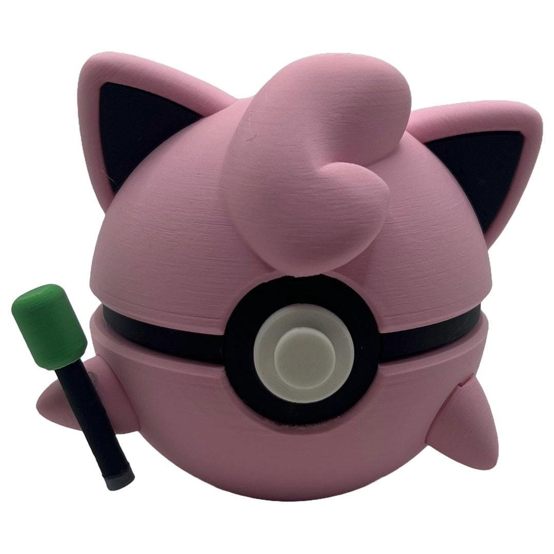 3d-printed Jigglypuff Poké Ball - Perfect for Collectors and Cosplay ...
