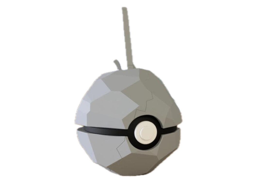 3D Printed Onix Ball Pokéball - Perfect for Collectors and Cosplay Fans ...
