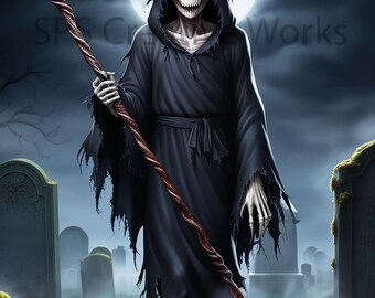 Dark Anime Ghost Bride Hauntingly Beautiful Digital Art Halloween Ghost ...