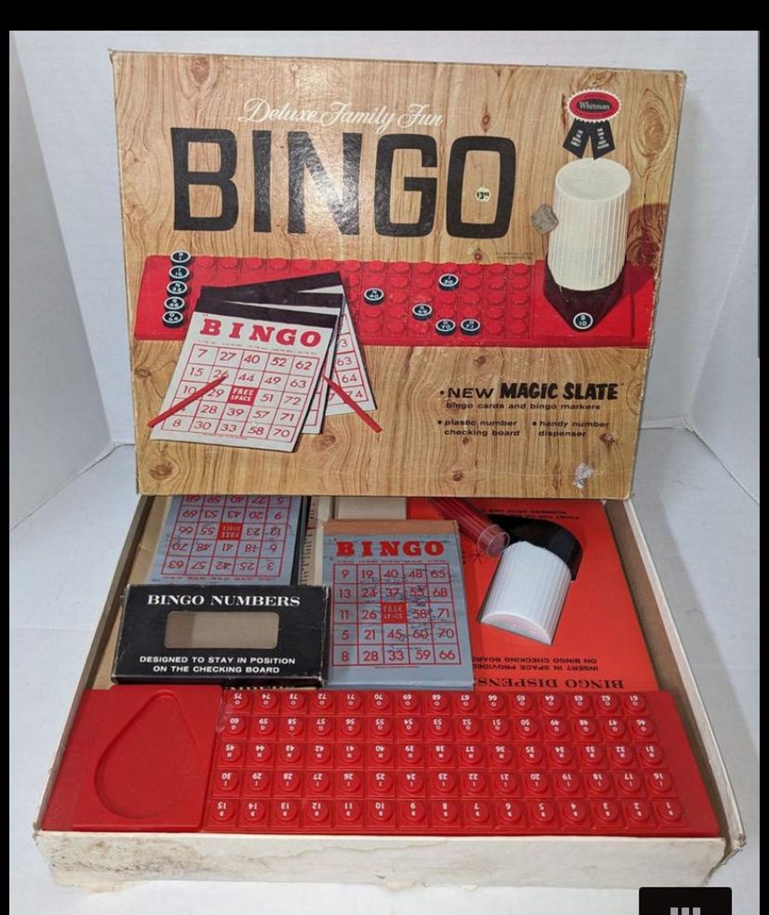 Vintage Whitman Bingo Game, Classic Board Game for All Ages - Etsy