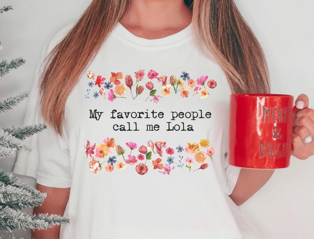 Lola Shirt Filipino Gifts Grandma T-shirt Gift Grandmother Philippines ...