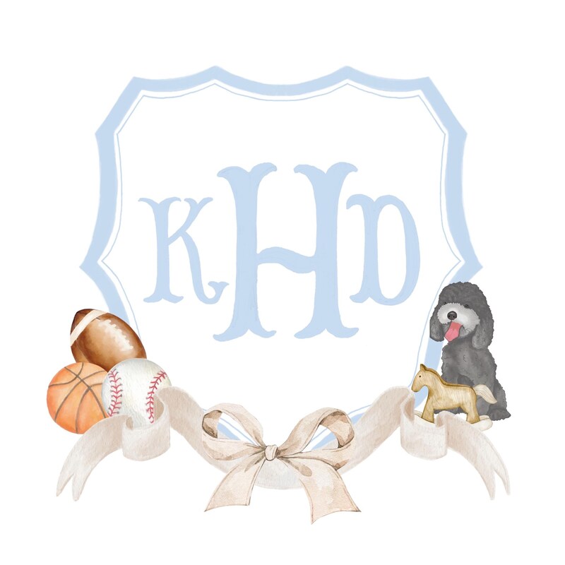 Baby Boy Monogram - Etsy