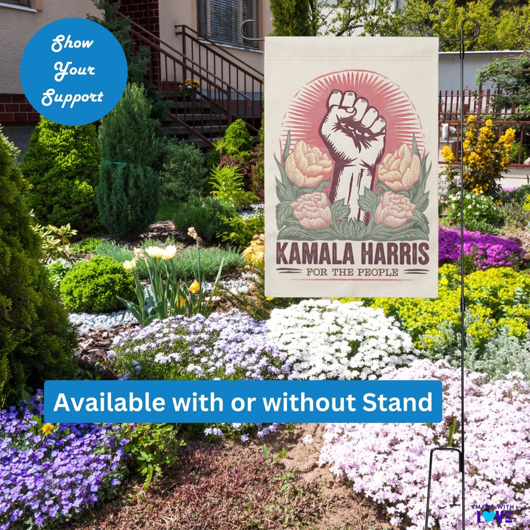 Harris Walz Yard Sign, Kamala Harris Lawn Sign, Elect Harris Walz ...