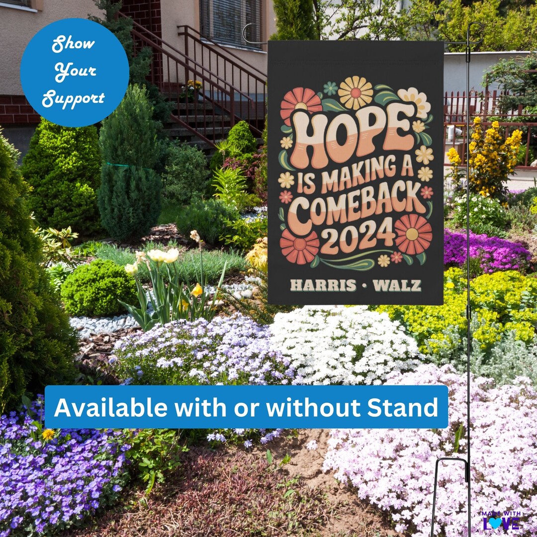 Harris Walz Yard Sign, Kamala Harris Lawn Sign, Elect Harris Walz ...