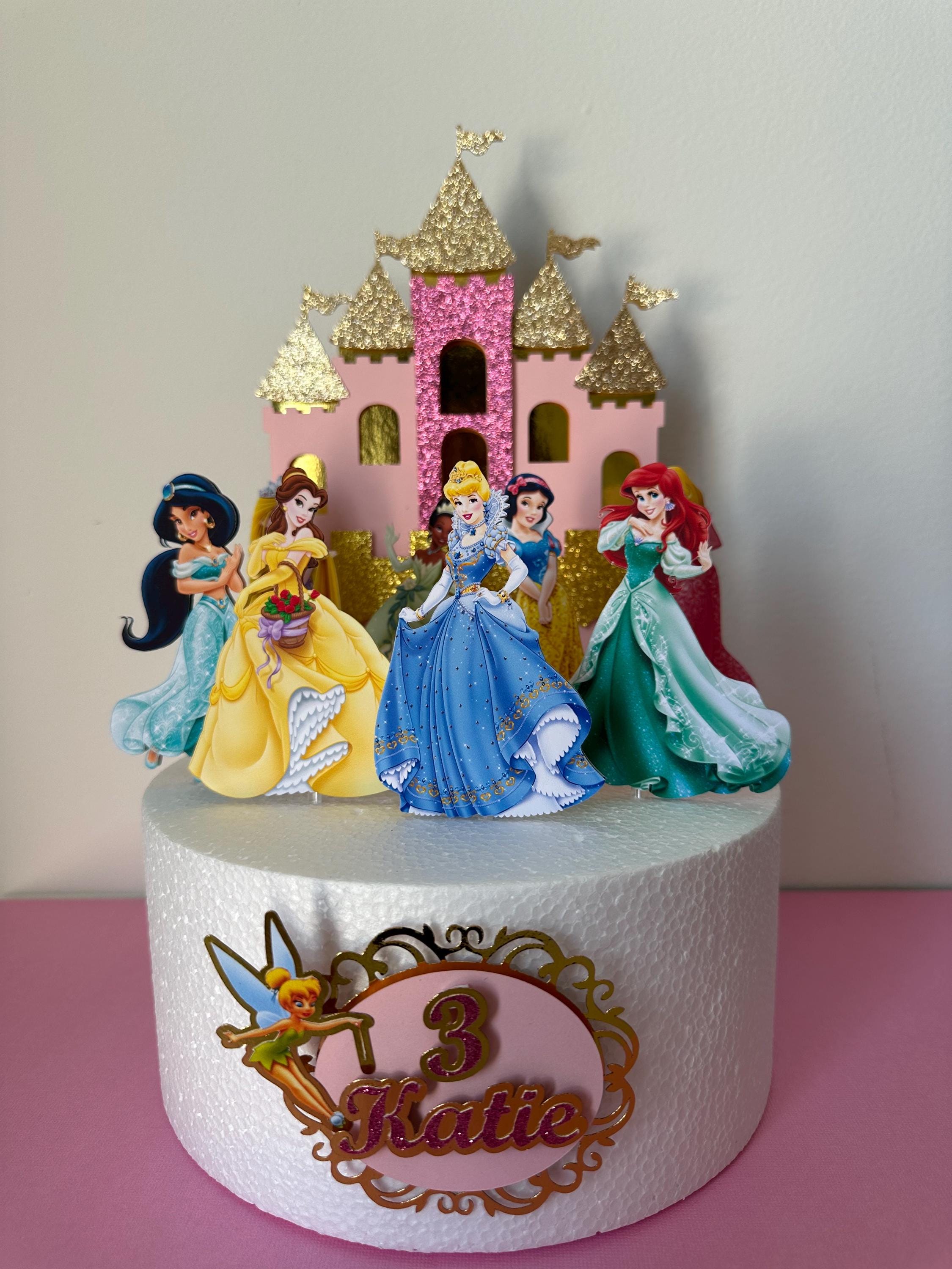 Disney Princess Cake Topper - Princess Party - Princess Birthday ...