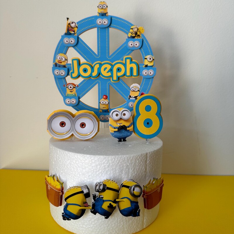 Minion Cake Topper - Etsy