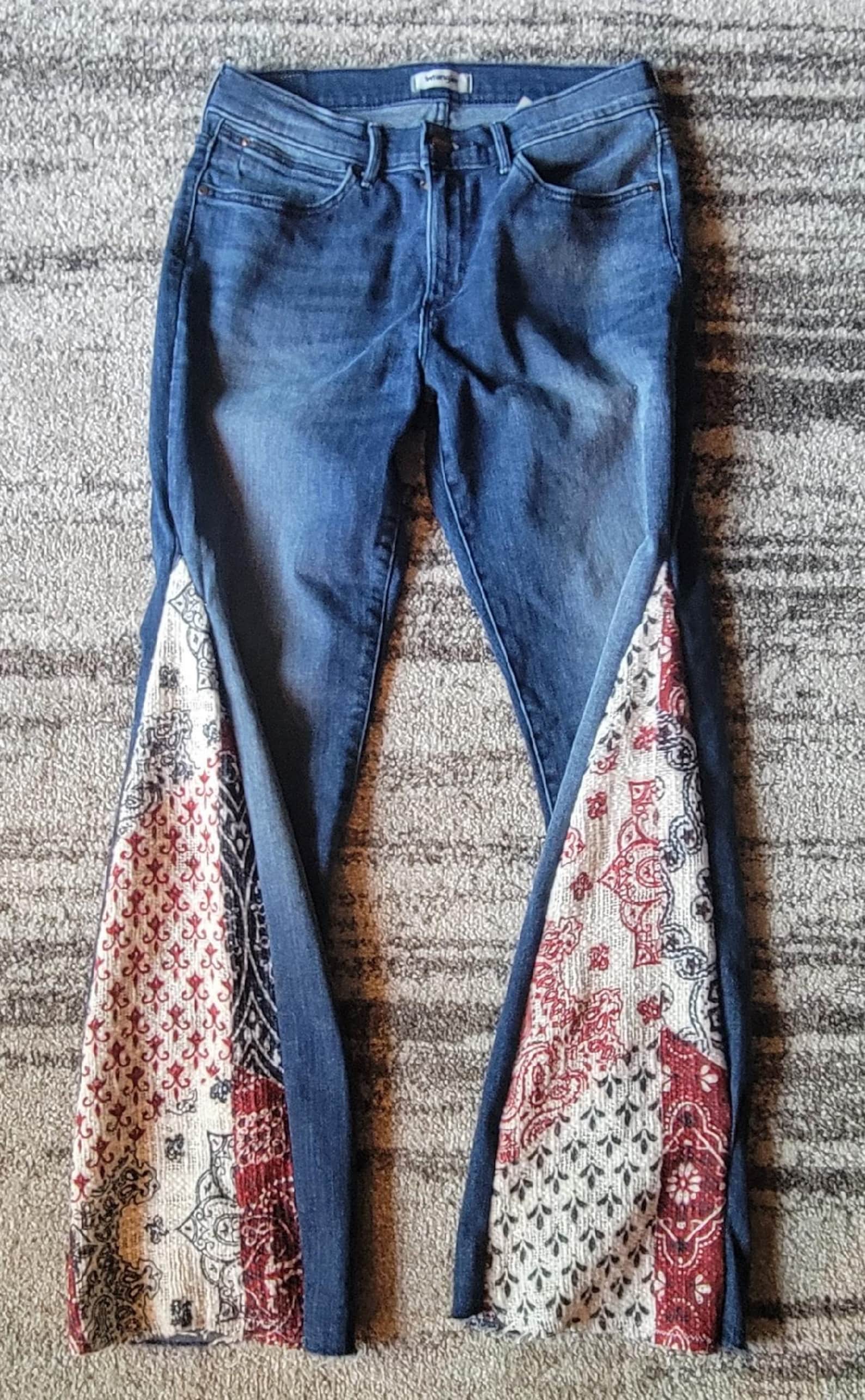 Gorgeous Panel Jeans! Vintage Style, Bold and Beautiful Retro Women’s ...