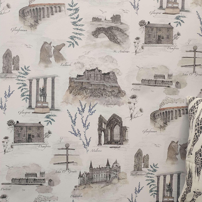 Scottish Wallpaper - Etsy UK