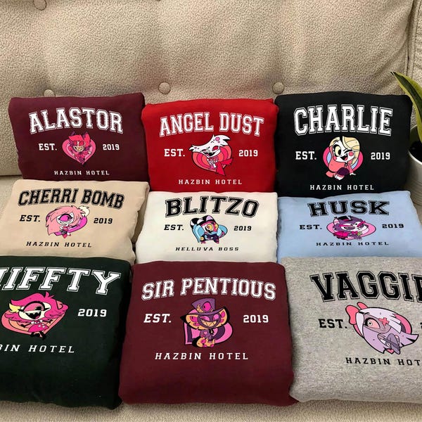 Lucifer Merch Hazbin Hotel - Etsy