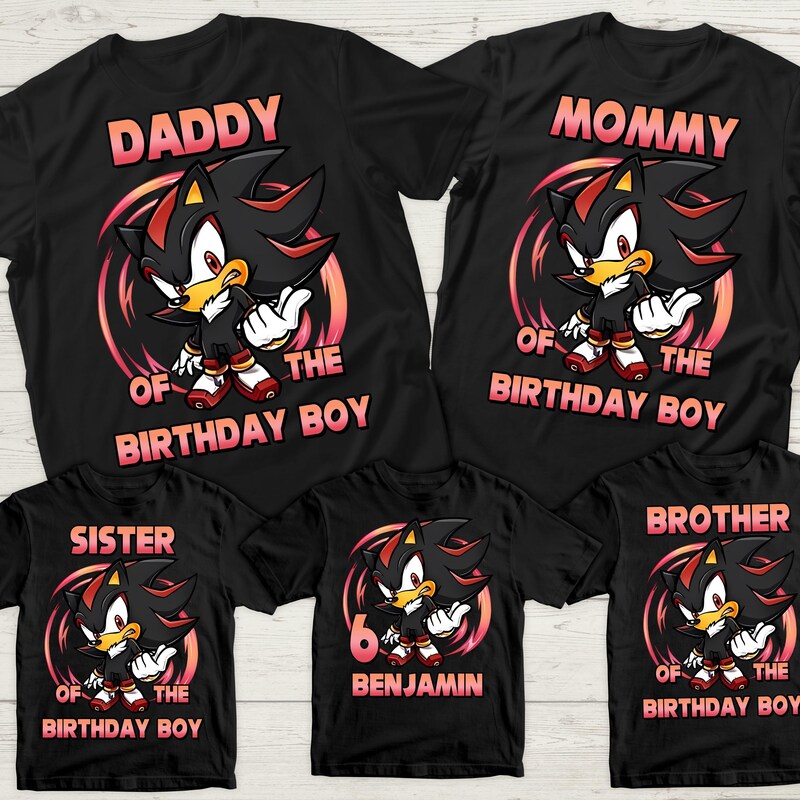 Shadow the Hedgehog Shirt - Etsy