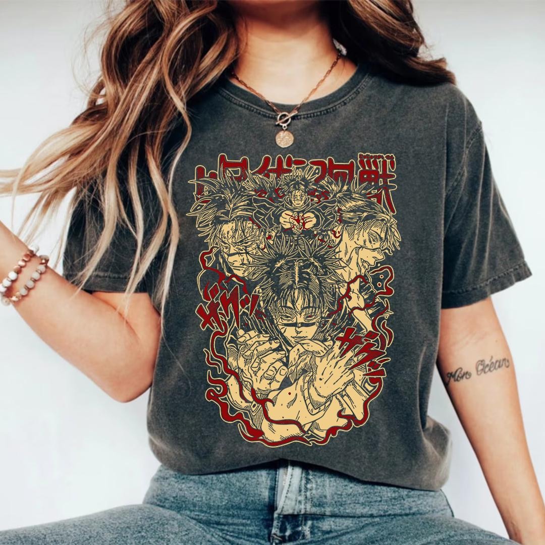 Choso Shirt, JJK Shirt, Jujutsu Kaisen Shirt, Anime Graphic Tee, Anime ...