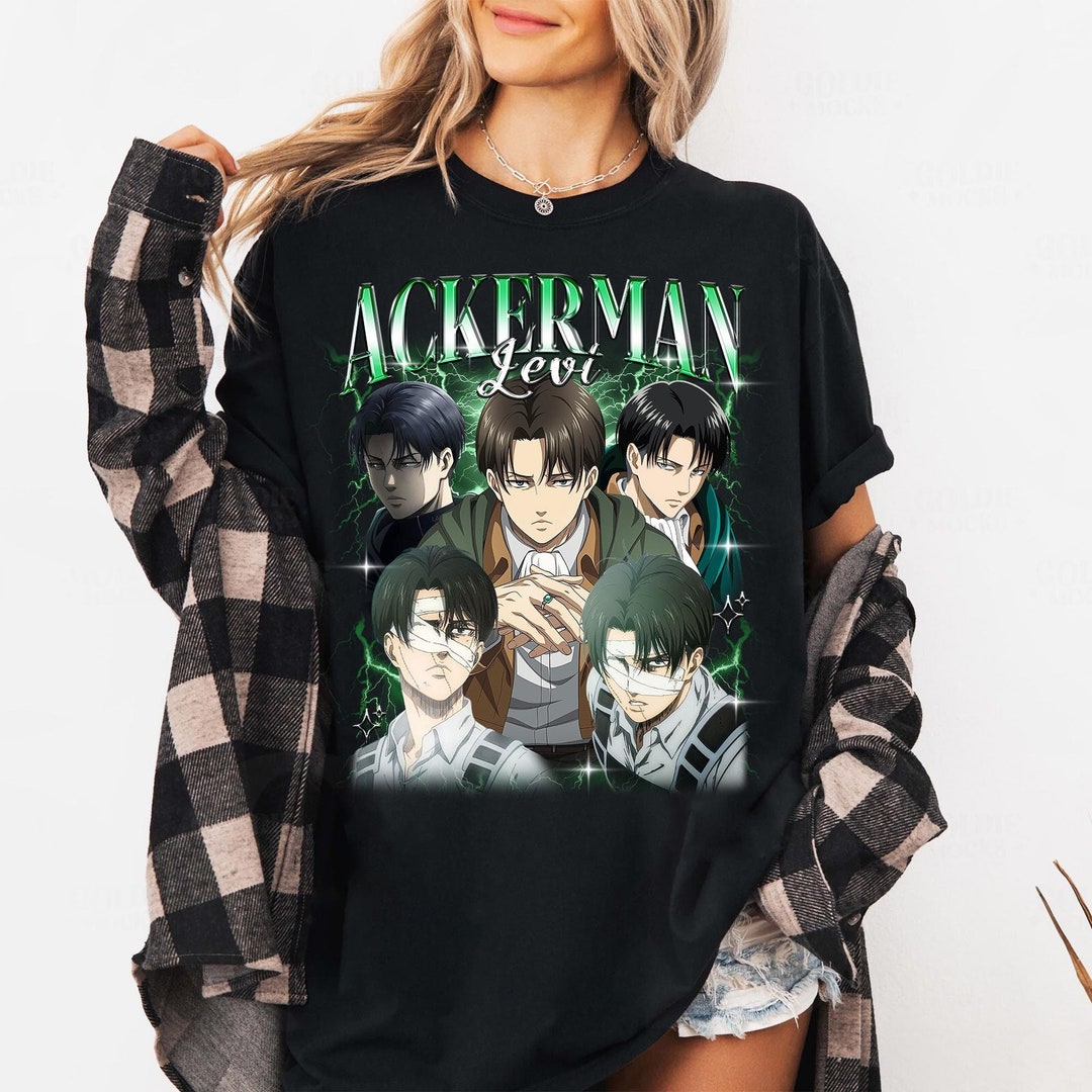 Limited Levi Ackerman Shirt, , Attack on Titan Unisex T-shirt, Anime ...