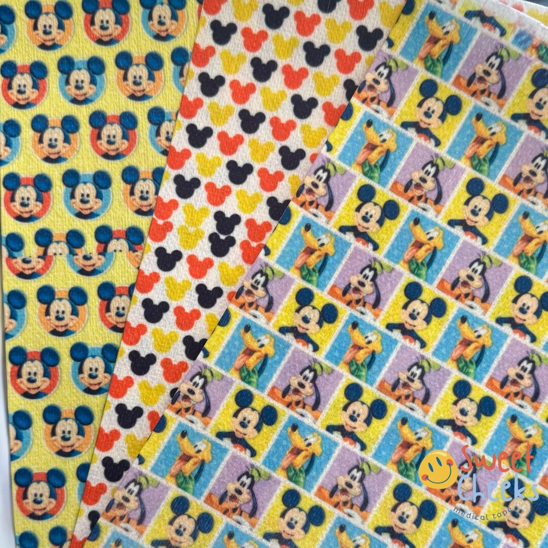 Mickey and Friends Tubie Tape, Nasogastric Tube Tape, NJ Tube, G-tube ...