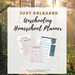 Unschooling Curriculum Homeschool Planner Workbook | Homeschool Lesson ...