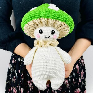 Mushroom Guy Crochet Pattern: Amigurumi Doll With Hat (PDF Pattern) - Etsy