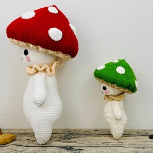 Mushroom Guy Crochet Pattern: Amigurumi Doll With Hat (PDF Pattern) - Etsy