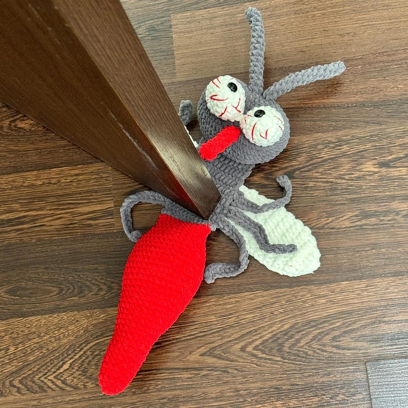 Crochet Mosquito Door Stop Pattern: Amigurumi PDF - Etsy