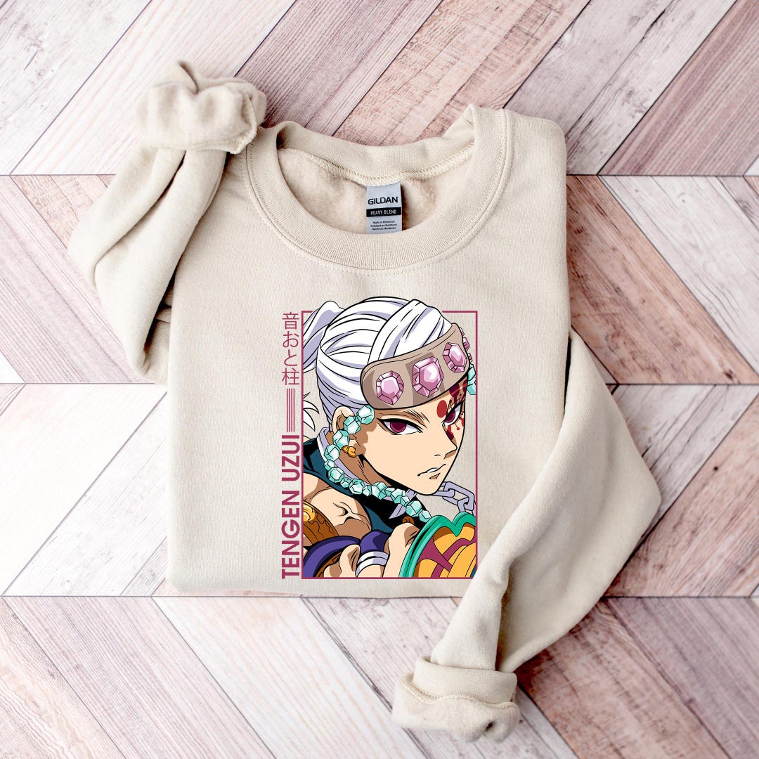 Tengen Uzui Shirt, Demon Slayer Shirt, Kimetsu No Yaiba Anime Shirt ...