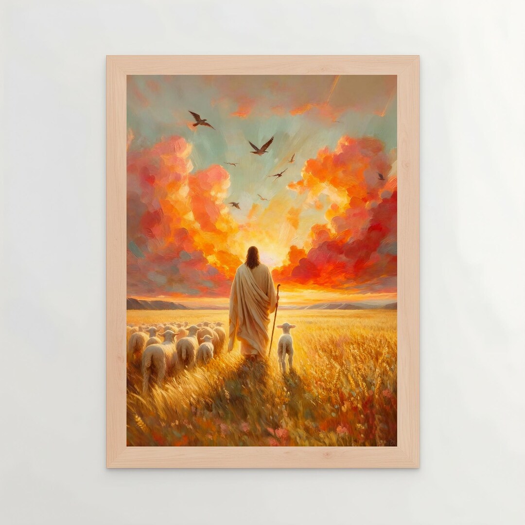 Shepherd Saves the One, Christian Art, Jesus Shepherd Art, LDS Art ...
