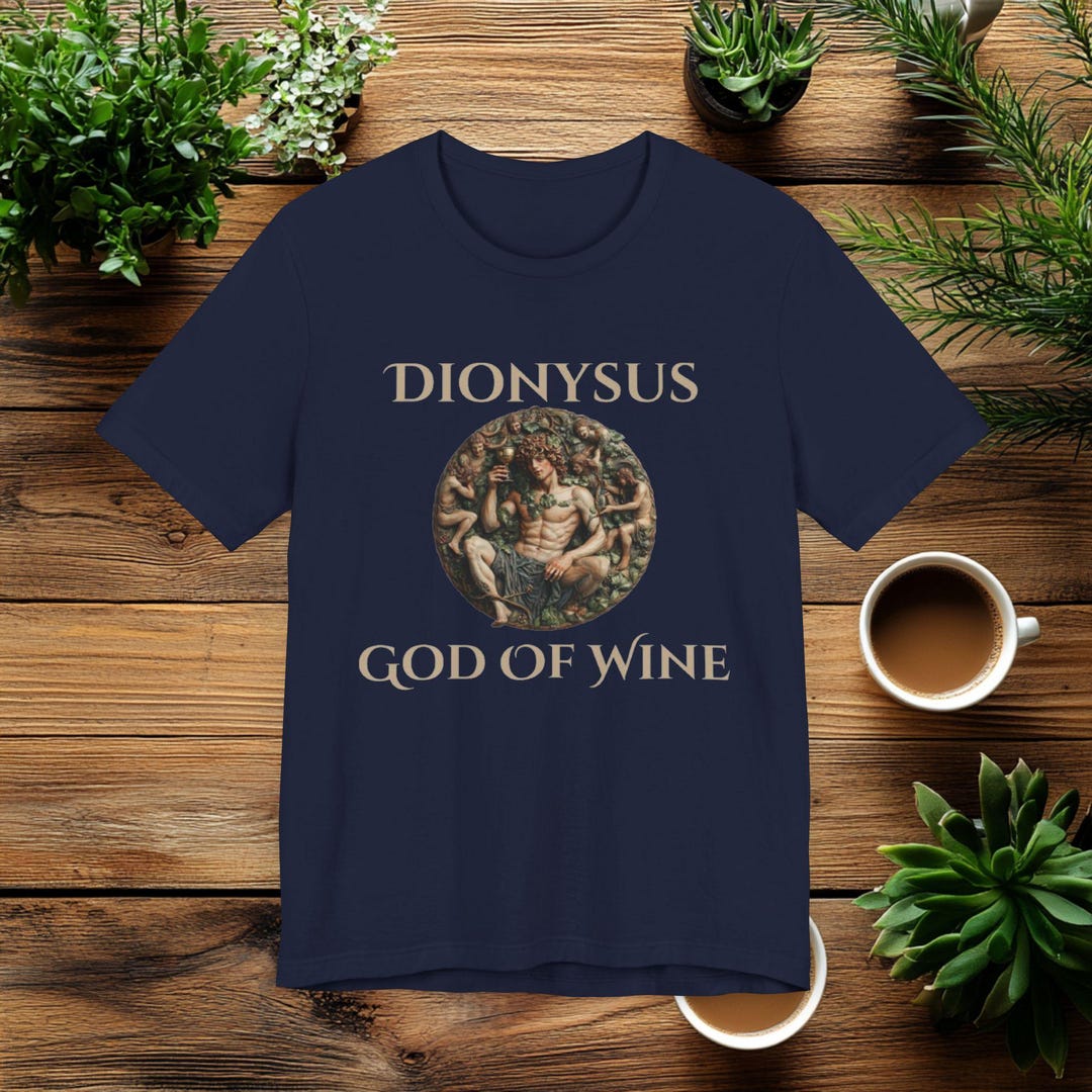 Dionysus Shirt, Greek God Shirt, Greek Mythology Shirt, God of Wine ...