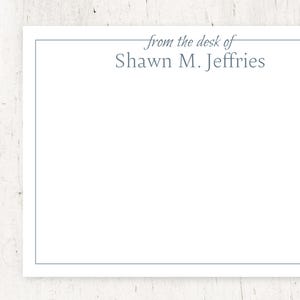 Personalized Note Card Set - SIMPLY PRACTICAL From the Desk of ...