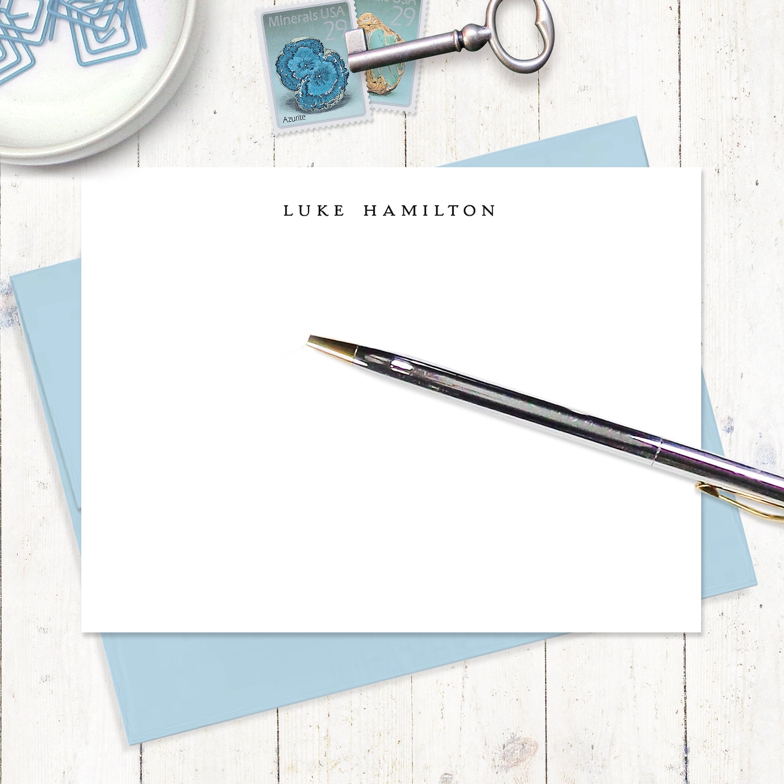 Complete Personalized Stationery Set PERFECTLY SIMPLE on - Etsy