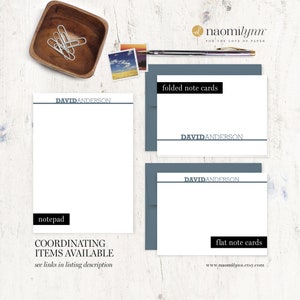 Personalized Notepad - BOLD NOT BOLD Name - Stationery - Stationary ...