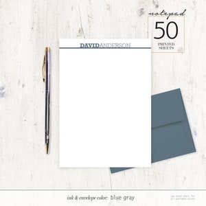 Personalized Notepad - BOLD NOT BOLD Name - Stationery - Stationary ...