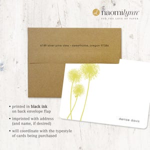 Return Address ENVELOPE PRINTING for Envelopes That Accompany Note ...