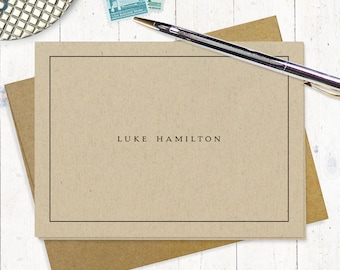 Note Cards for Men | Etsy