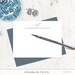 Personalized Notecard Set CLASSIC MONOGRAM Traditional Stationery ...