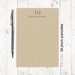 Personalized Notepad SIMPLY CLASSIC MONOGRAM on Kraft Musculine ...