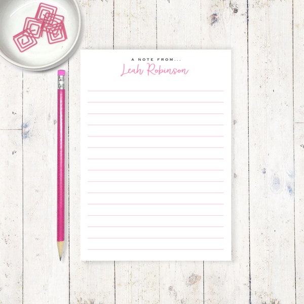 Writing Pad - Etsy