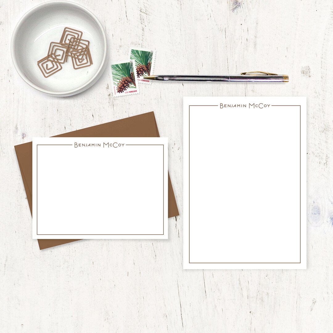 Mini Stationery Bundle - DEBONAIR TYPE - Modern Stationery Mens ...