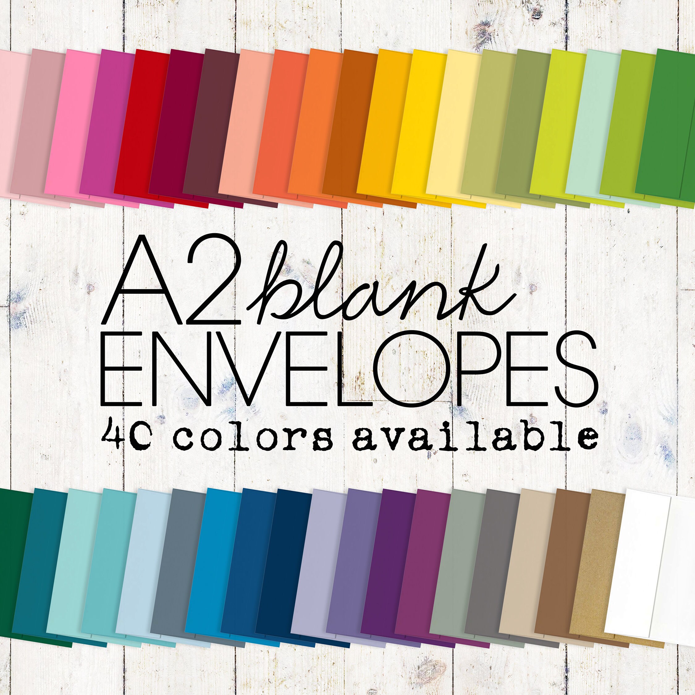 A2 BLANK ENVELOPES Pack of 10 - Etsy