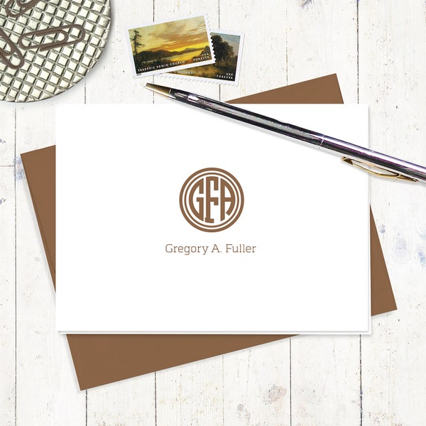 Masculine Monogram Svg - Etsy