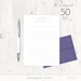 Personalized Notepad CLASSY a NOTE FROM Modern Social Stationery ...