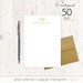 Personalized Notepad SIMPLY CLASSIC MONOGRAM Classy Stationery Modern ...