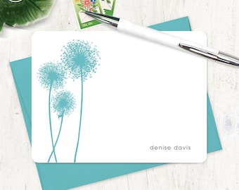 Dandelion Wildflower Flower Note Card Set of 10 - Etsy