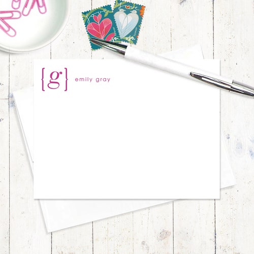 Personalized Notepad YOUR Name Your INITIAL MONOGRAM - Etsy