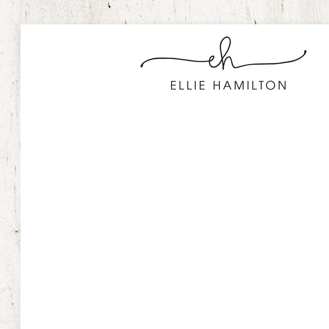 Personalized Note Card Set - MONOGRAM PERFECTLY CHARMING - Fun ...