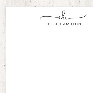 Personalized Note Card Set - MONOGRAM PERFECTLY CHARMING - Fun ...