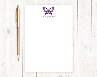 Butterfly Writing Paper - Etsy