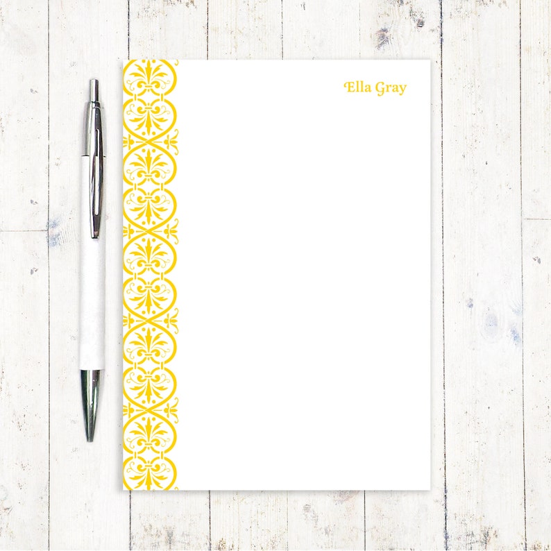 Complete Personalized Stationery Set ELEGANT ELLA | Etsy