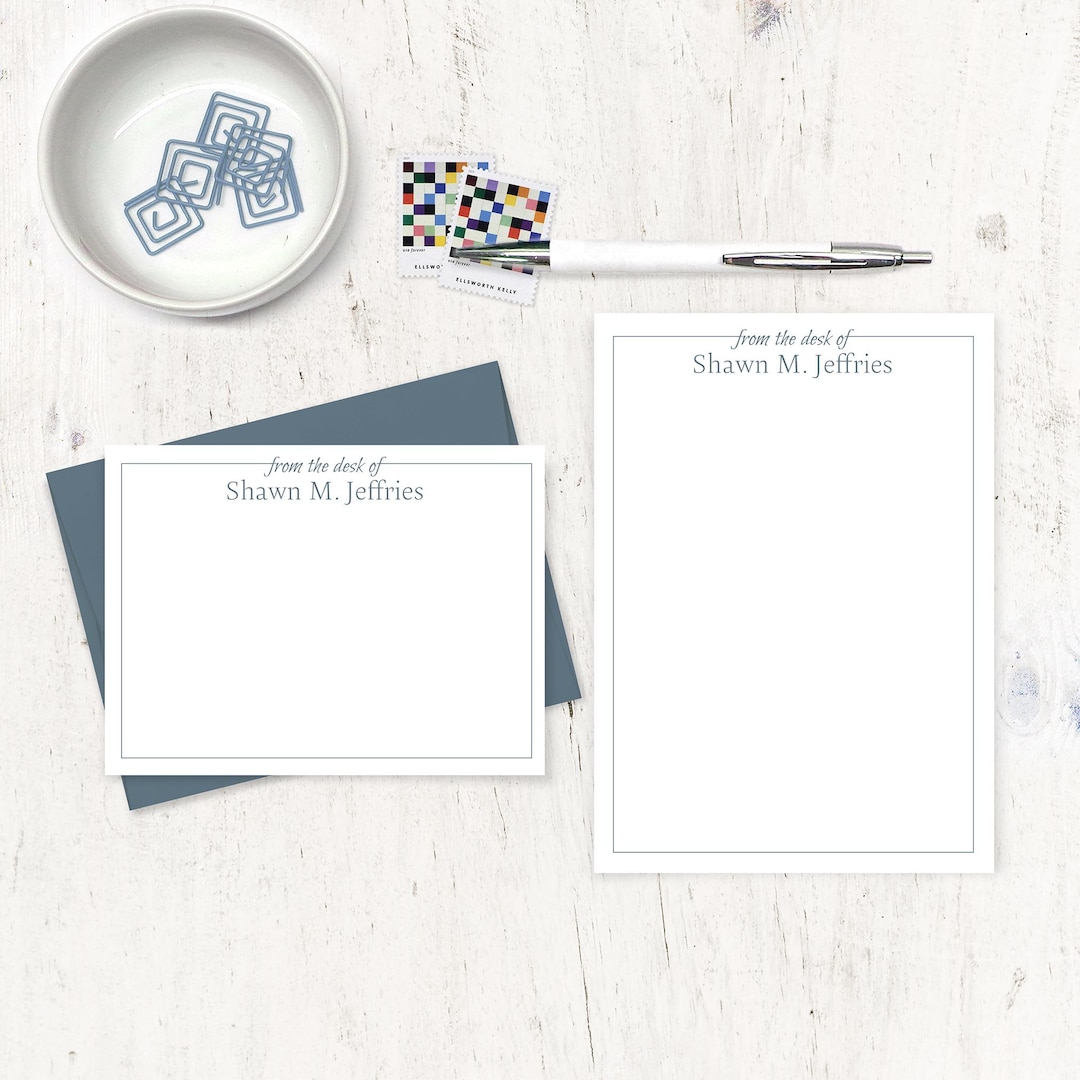 Mini Stationery Bundle - SIMPLY PRACTICAL From the Desk of - Classic ...