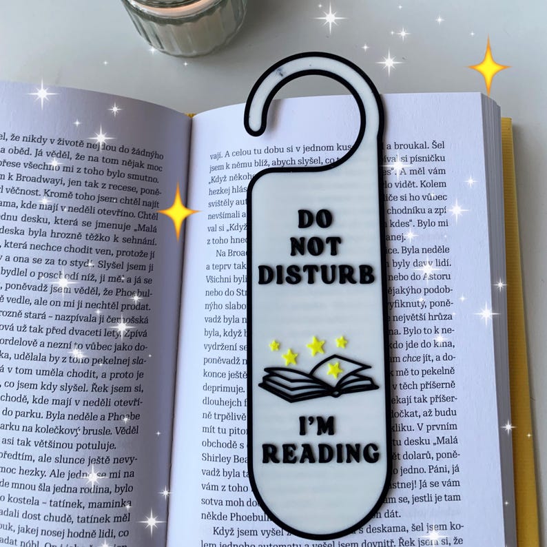 Do Not Disturb – I’m Reading Sign | Book Lover Door Hanger | Cozy Home ...