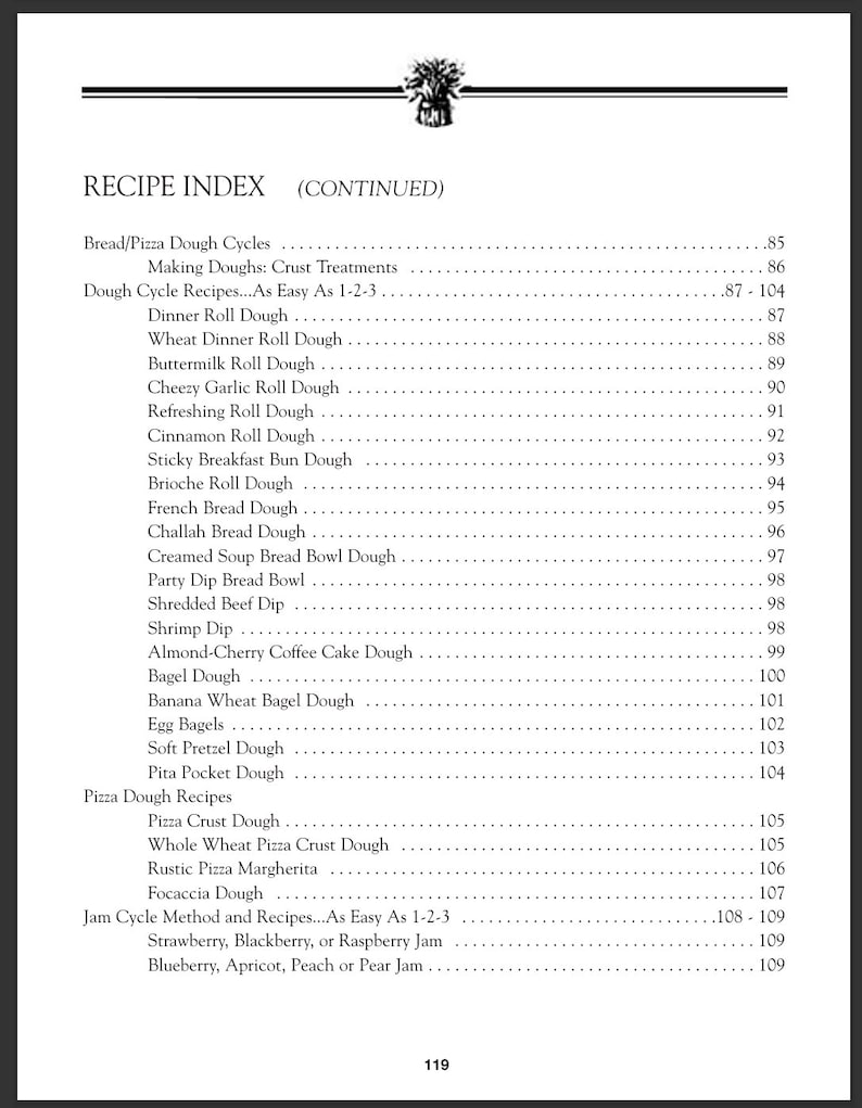 Digital Only PDF Breadman TR2500BC Ultimate Plus Manual & Recipe Guide ...
