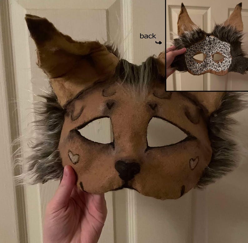Therian Quadrobic Felt Costume Cosplay Animal Masks - Etsy