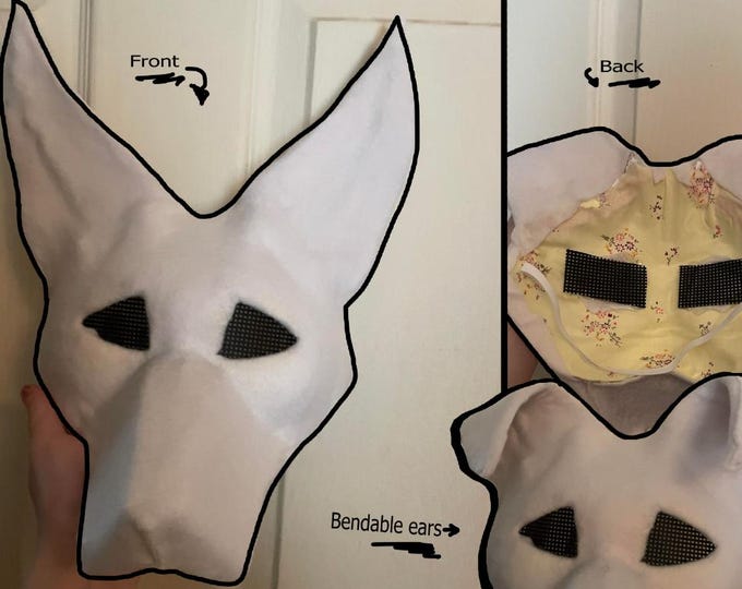 Red Fox Art Cosplay Mask - Etsy